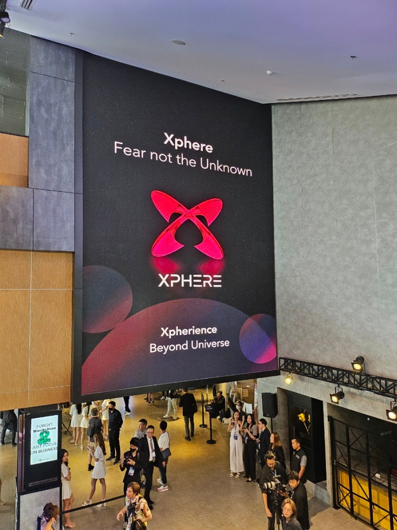 Beyond Blockchain-엑스피어(Xphere)블록체인, 스피어(Sphere)코인, 지갑(ZIGAP)-태국 방콕에서 오늘 ...