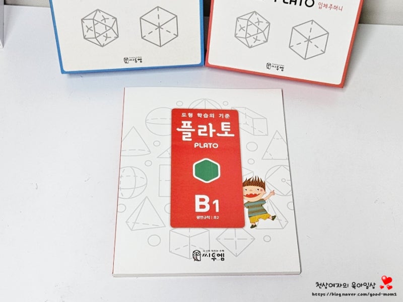 2학년 플라토 도형 B단계 초등 도형 문제집 평면주머니 입체주머니 네이버 블로그