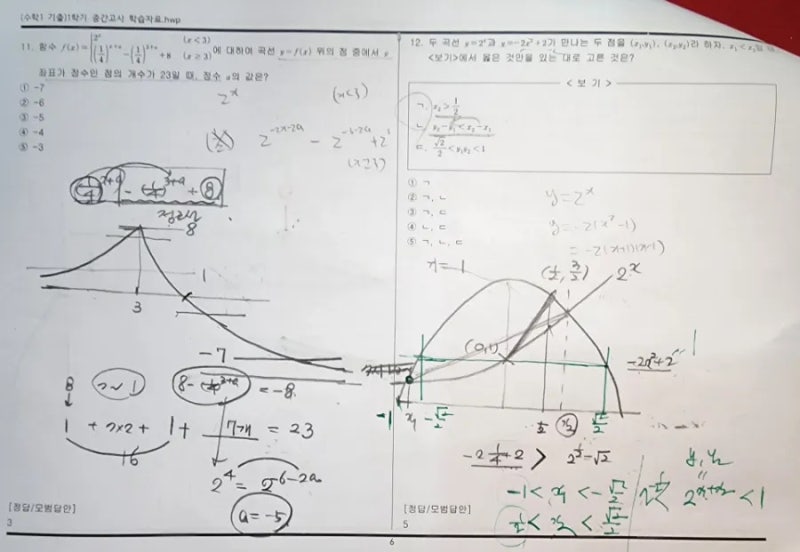 고1수학 상 고1 1학기 기말고사 단원별 수학내신 족보 네이버 블로그