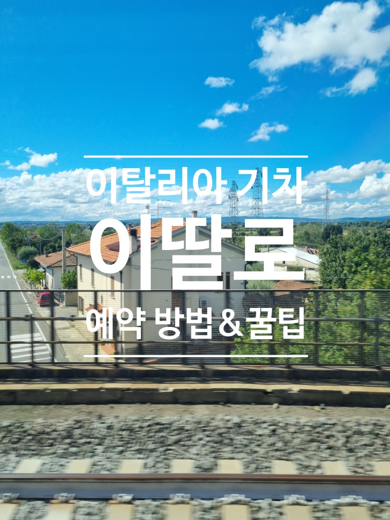 이탈리아 이딸로italo 기차 예약 방법 및 후기비즈니스vs스마트 좌석 비교 싸게 타는 법 네이버 블로그