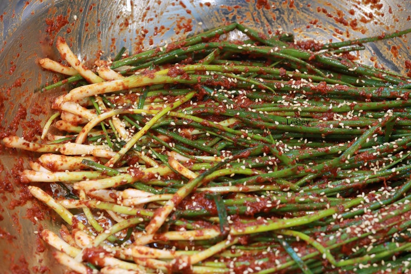 파김치 담그는법 맛있게 쪽파김치 담그는법 양념 레시피 네이버 블로그