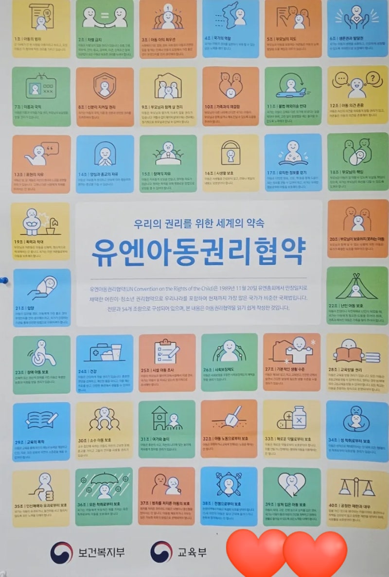 모든 아동의 권리 40가지 쉽게 보는 유엔아동권리협약 네이버 블로그