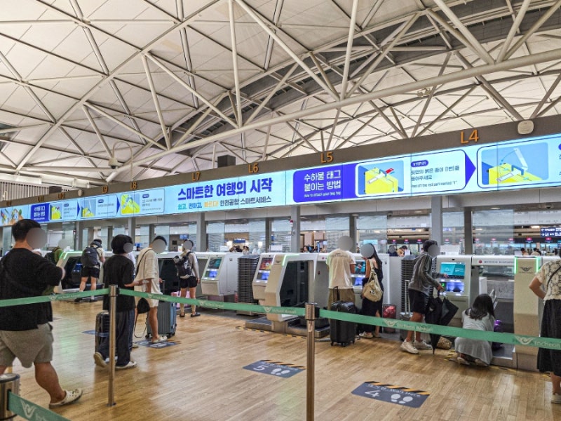 인천공항 셀프수화물 부치는 방법 Ft 셀프백드랍 꿀팁 네이버 블로그