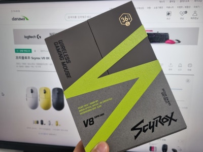 프리플로우 SCYROX V8 무선마우스 게이밍 초경량 사용후기(배그용) : 네이버 블로그