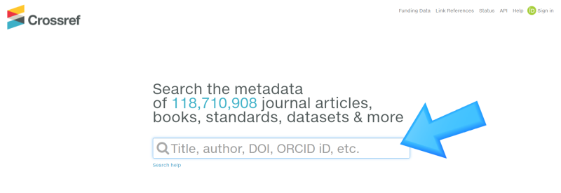 [논문 검색] 논문DOI (Digital Object Identifier) 찾는법_ Crossref, 구글학술검색 (Google ...