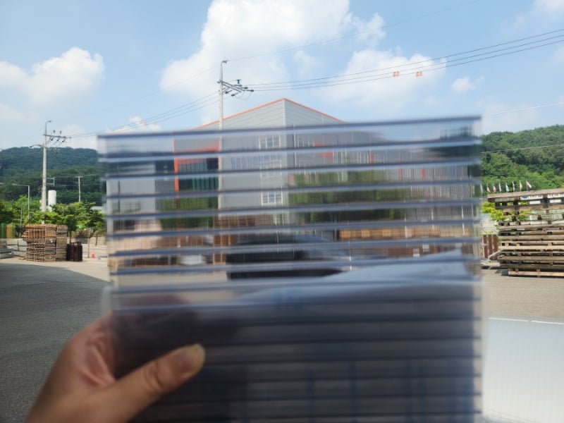 복층판 이중 렉산 폴리카보네이트 Pc 규격 색상 네이버 블로그
