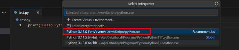 [Python] Visual Studio Code 설치 가상 개발 환경 설정 VSCode opencv 사용 interpreter ...