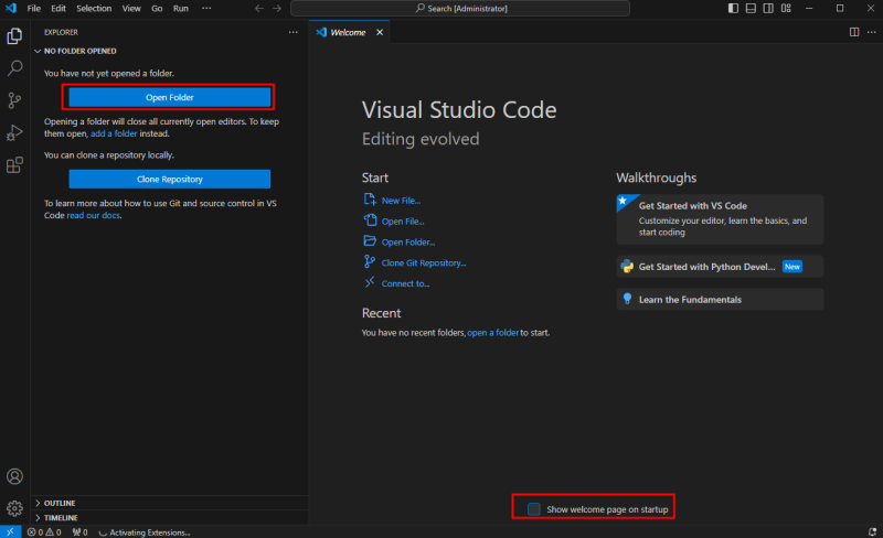 [Python] Visual Studio Code 설치 가상 개발 환경 설정 VSCode opencv 사용 interpreter code runner 가상환경 venv ...