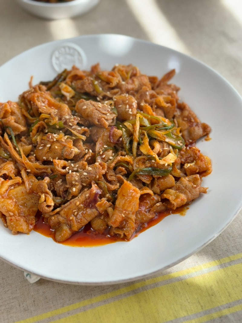 백종원 대패삼겹살 두루치기 요리 입맛 돋는 대패제육볶음 레시피 네이버 블로그