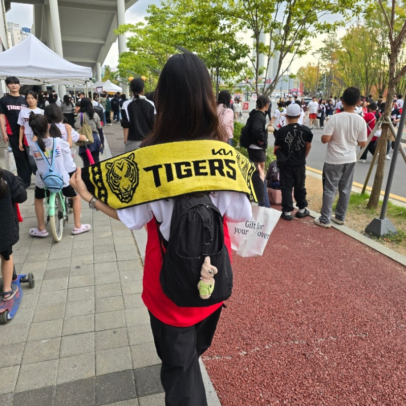 기아챔피언스필드 팀스토어 대기 유니폼 사이즈 응원봉 타월수건 구매후기 네이버 블로그