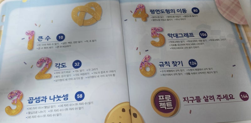 아이들이 당황하는 초등 4학년 1학기 수학 교과서 목차 Pdf 다운 네이버 블로그