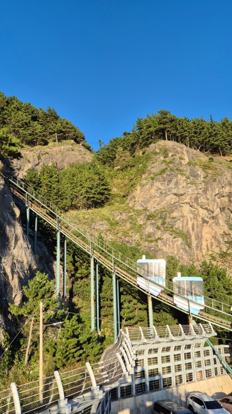 울릉도갈만한곳 태하 향목 관광 모노레일을 타고 올라간 향목전망대 대풍감에서 보는 해안 울릉해안길 일부 네이버 블로그
