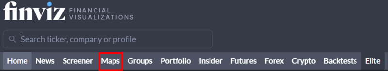 핀비즈 Finviz Maps 핀비즈닷컴 핀비즈맵 활용 방법 1탄 미국 주식 시황 확인 맵 : 네이버 블로그