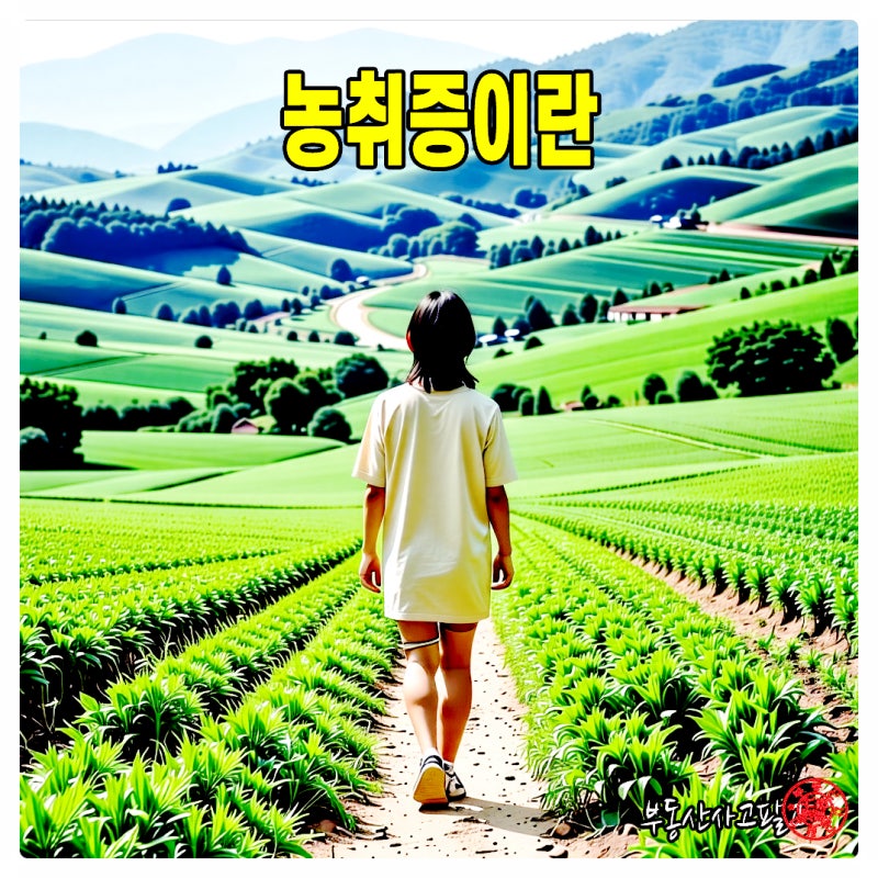 농지취득 자격 증명서 신청 조건 및 방법 네이버 블로그