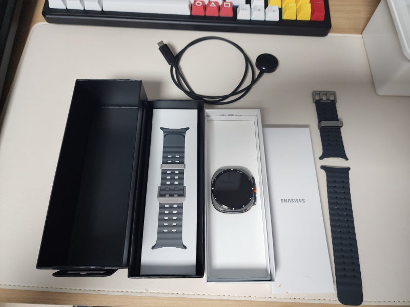 갤럭시 워치 울트라 VS Z7 ULTRA SMART WATCH 7 언박싱 및 비교 후기 : 네이버 블로그