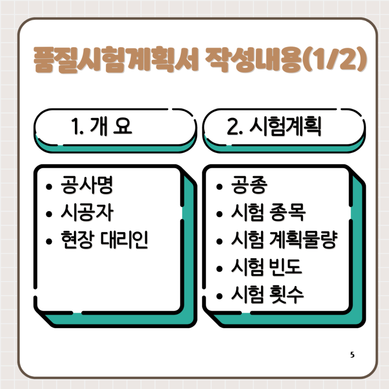 120 품질관리계획서 작성대상 품질시험계획서 작성항목 품질csi 네이버 블로그