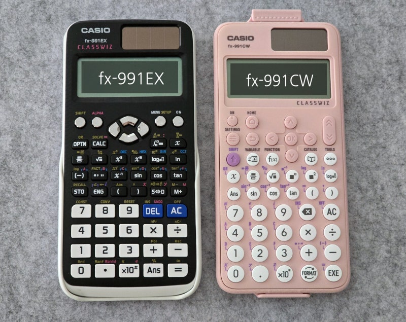 CASIO 카시오 공학용 계산기 fx-991EX(구형), fx-991CW(신형) 초기 세팅 방법 : 네이버 블로그