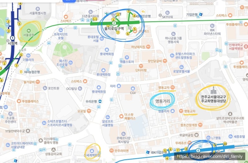 명동역 서울 명동거리 놀거리 여행코스 추천 네이버 블로그