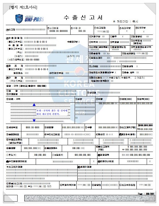 수출면장수출신고필증 정의 수출신고 작성항목 수출이행내역조회 방법 네이버 블로그