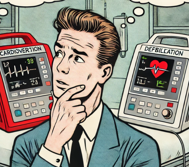 Cardioversion Defibrillation 차이점 의미 : 네이버 블로그