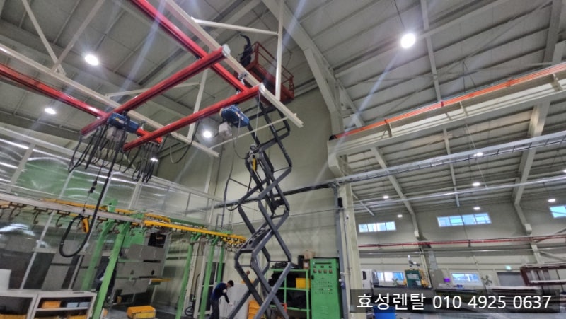 고소작업대 리프트 렌탈 대여 임대 편리하고 깨끗한 장비 1인승 6미터 8미터 10미터 12미터 15미터 서울 평택 오산 용인