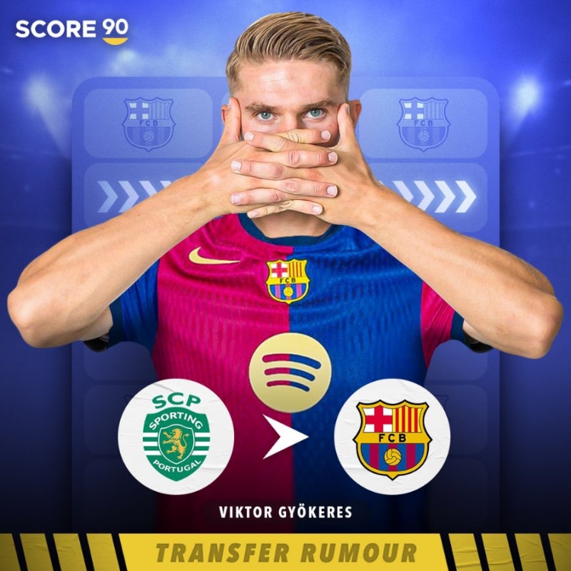Fc 바르셀로나 이적설 빅토르 요케레스 유럽 7대리그 득점 1위 네이버 블로그
