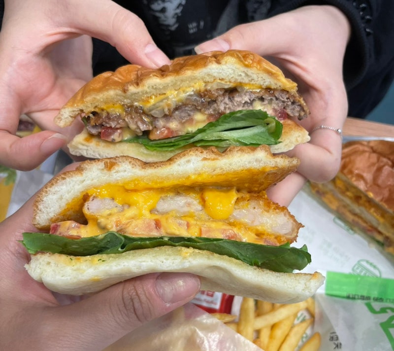 프랭크버거 추천 메뉴 맛후기 치즈버거 쉬림프버거 가격 네이버 블로그