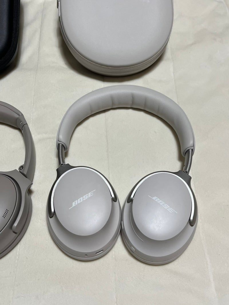 보스 블루투스 헤드폰 QC45, QC, QC울트라 3종 비교 내돈내산 후기!!(화이트스모크, 샌드스톤) : 네이버 블로그