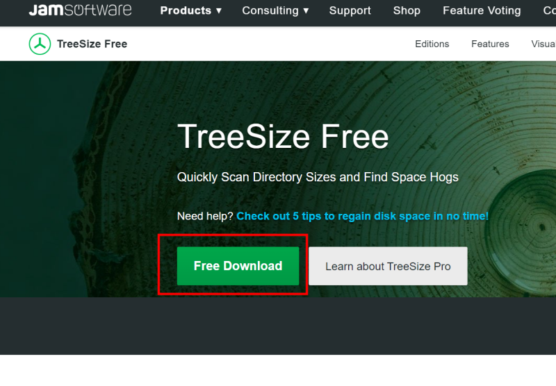 pc 용량 폴더별 분석 방법 TreeSize Free : 네이버 블로그