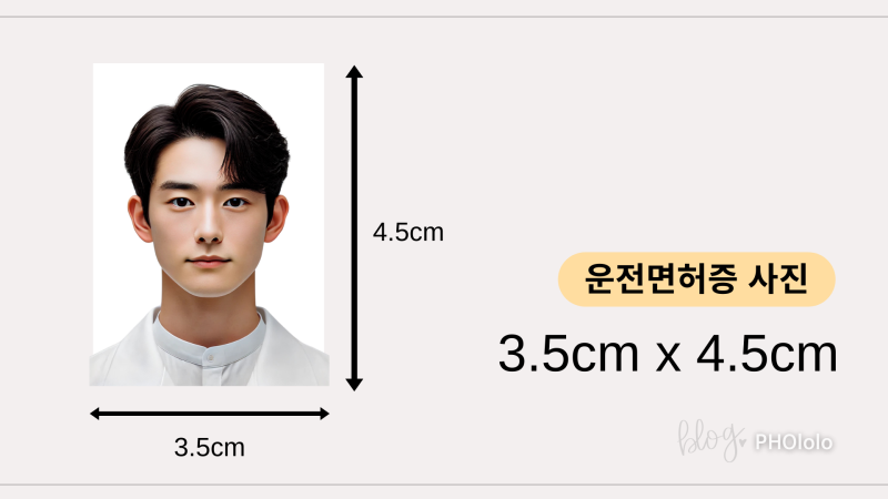 증명 사진의 종류와 사이즈 신분증 사진 여권 사진 운전 면허증 사진 규격 네이버 블로그