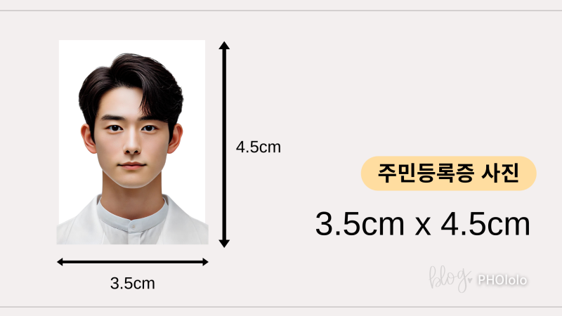 증명 사진의 종류와 사이즈 신분증 사진 여권 사진 운전 면허증 사진 규격 네이버 블로그