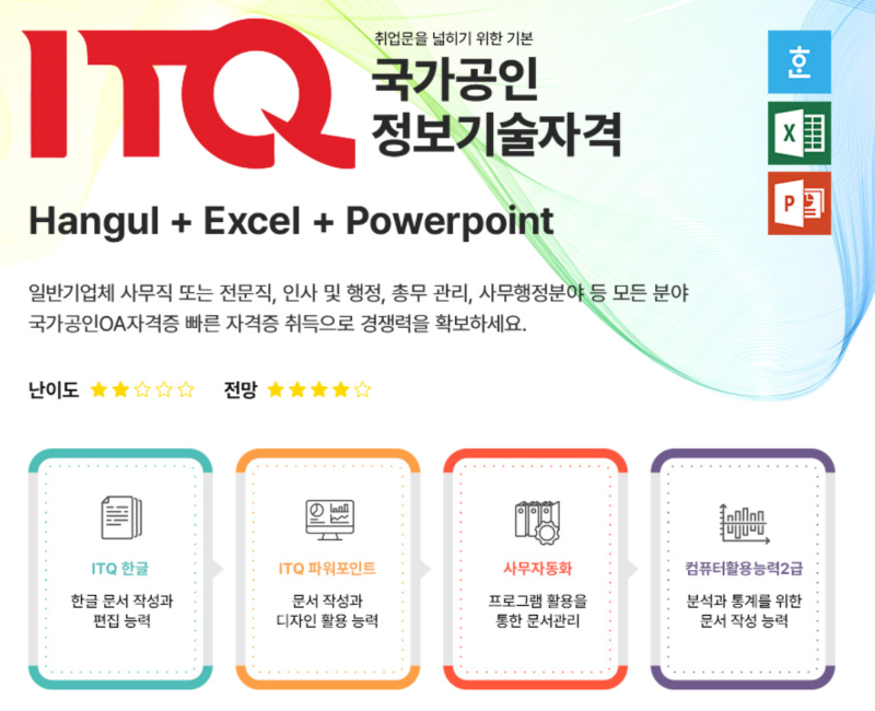 ITQ 인터넷 시험: 2025년 일정 및 접수 방법 : 네이버 블로그
