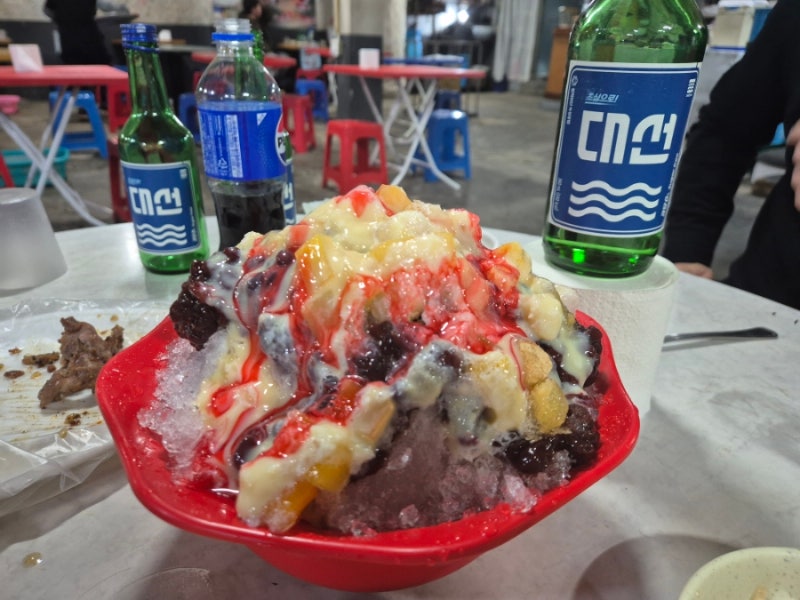 남포동 노포 소주 맛집 소문난 똥집이모 20년 전 그대로인 닭꼬치와 닭똥집 네이버 블로그