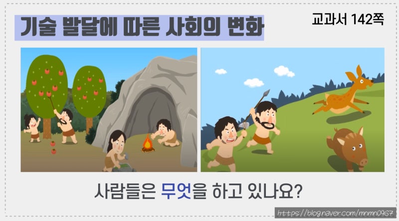 기술가정1 수업기록 기술과 사회 변화기술은 사회를 어떻게 변화시켰을까 네이버 블로그