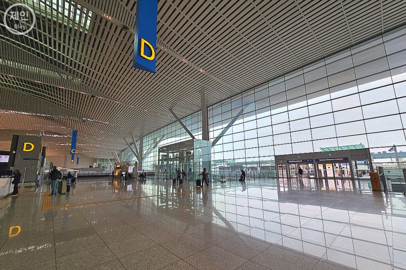 인천공항 2터미널 출국장 항공사 대한항공 카운터 체크인 가이드 네이버 블로그