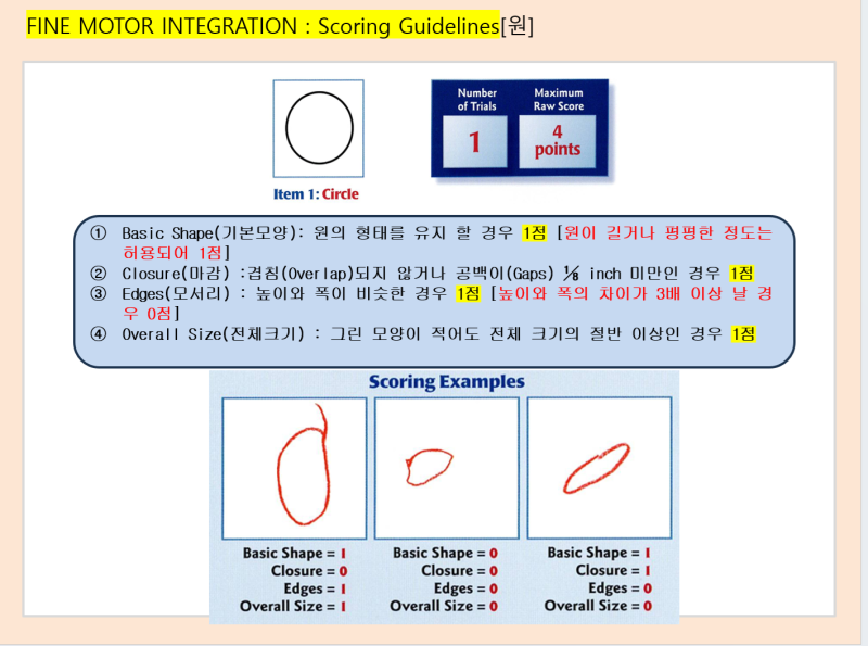 [운동 발달평가] Bruininks Oseretsky Test of Motor Proficiency, Second Edition ...