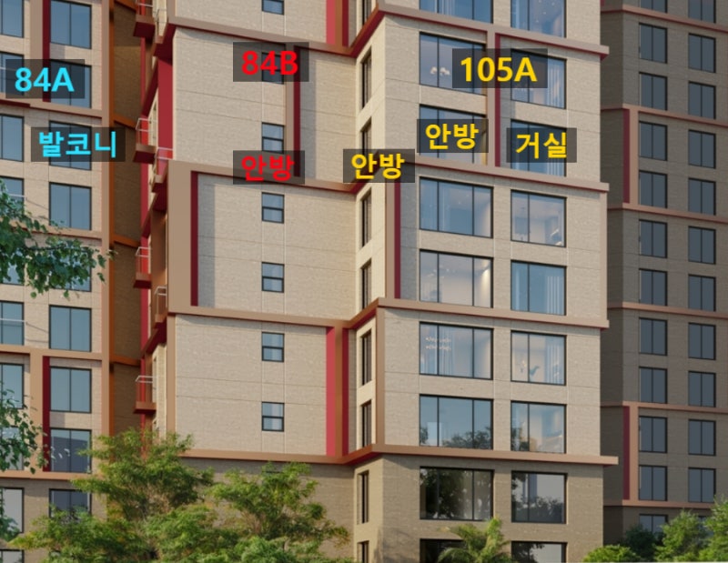 서울원아이파크 평면도 분석, 추천 및 1주택자 당첨가능 타입 feat. 72A vs 74A, 84A vs 84B, 112A vs 120A, 프라이버시 문제, 오픈발코니 등 ...