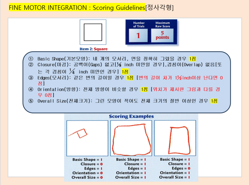 [운동 발달평가] Bruininks Oseretsky Test of Motor Proficiency, Second Edition ...