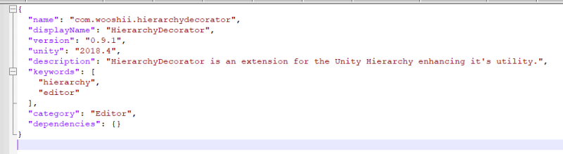 [Unity] 유니티 커스텀 패키지 만들기, 추가하기 + 예시 패키지 (Hierarchy Decorator) : 네이버 블로그