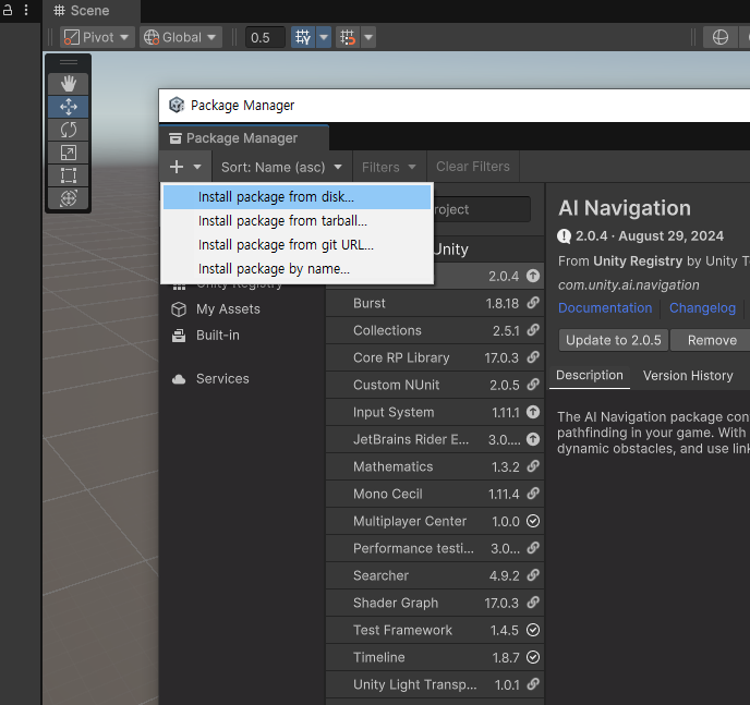 [Unity] 유니티 커스텀 패키지 만들기, 추가하기 + 예시 패키지 (Hierarchy Decorator) : 네이버 블로그
