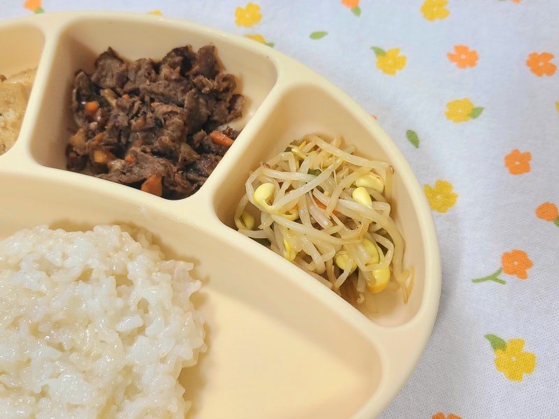 두 돌 아기 콩나물무침 만들기 쉬운 유아식 반찬 네이버 블로그