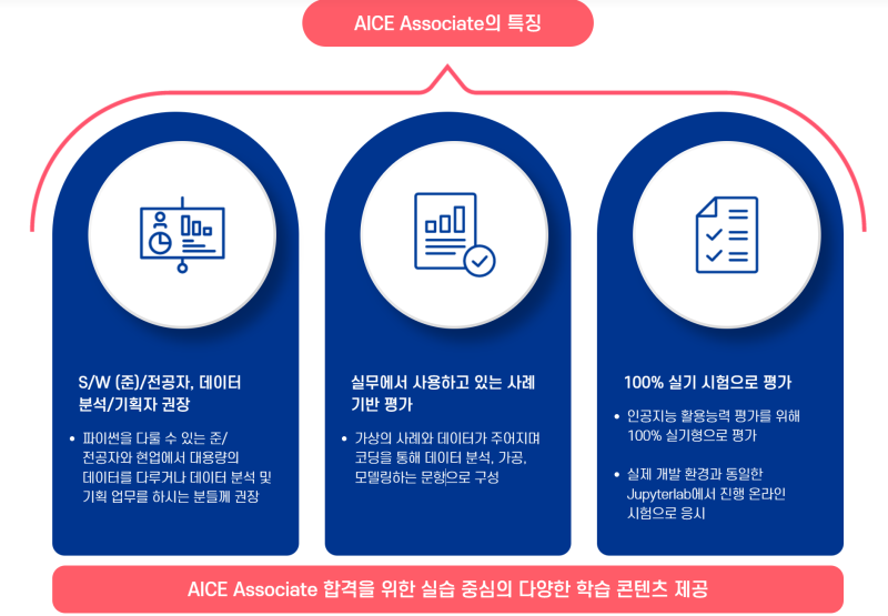 국가공인자격 │ AI 자격증 최초 1호 국가공인자격증 AICE Associate 소개 (+ 25년도 시험 일정) : 네이버 블로그