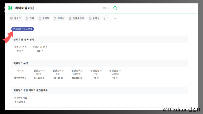 블로그 글자수 세기 리뷰언즈 엔서포터 확장 프로그램 사용법 네이버 블로그
