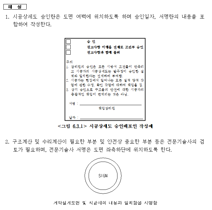 건설공사 시공상세도 작성 및 관리 지침 요약 네이버 블로그