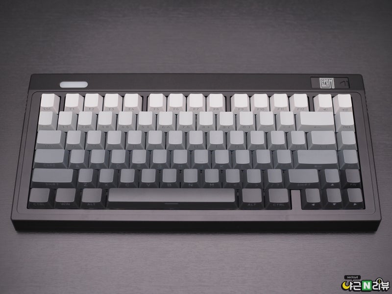 에포메이커 EK75 기계식 키보드 베어본, 측각 키캡, 블루버드 스위치 조립 및 타건 후기 : 네이버 블로그