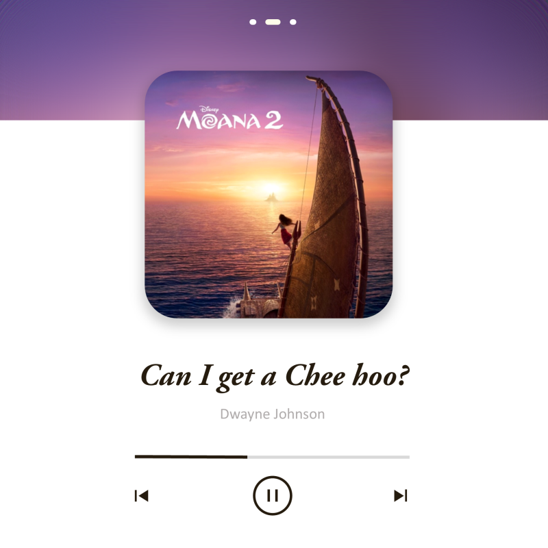 디즈니 OST 정복기│♬ 모아나2 ost 치-후 Can I get a Chee hoo - 드웨인 존슨 가사, 발음, 해석 ...