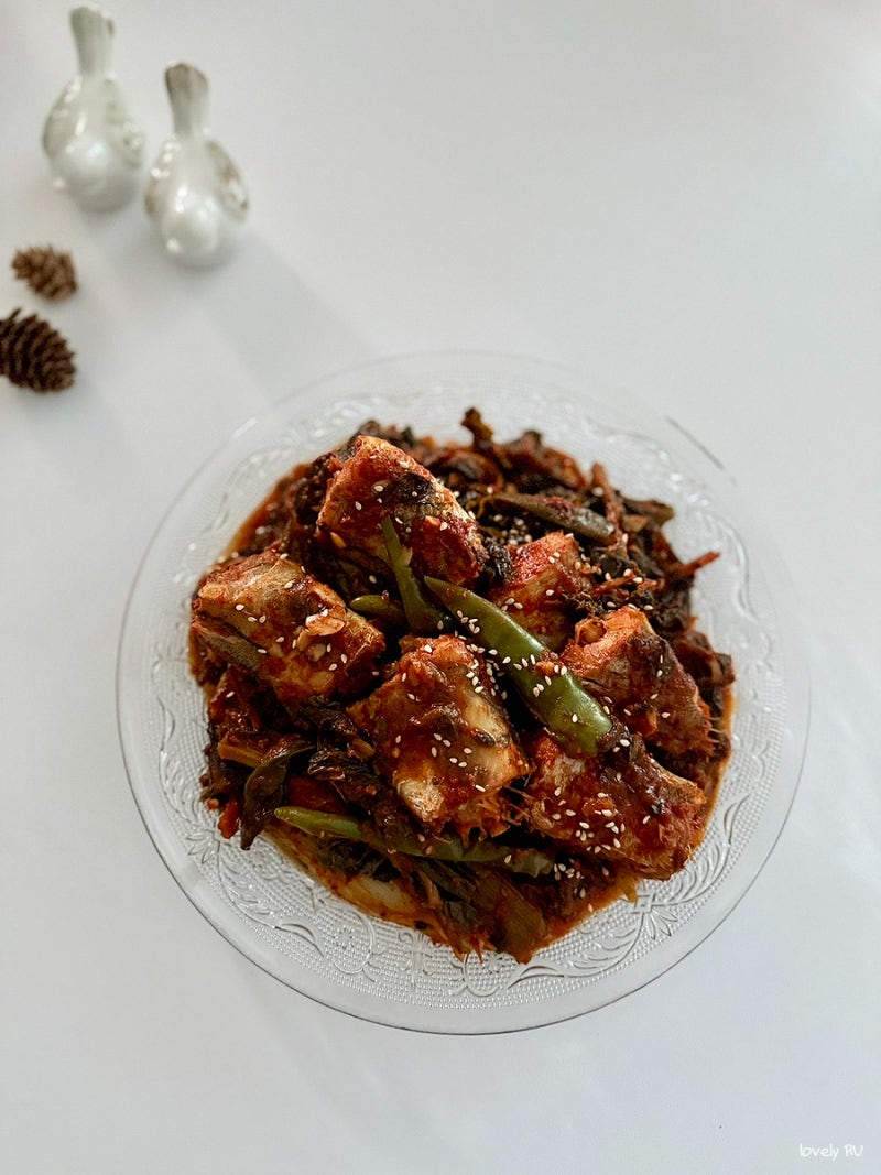 코다리조림 만드는 법 시래기 코다리찜 요리 레시피 네이버 블로그