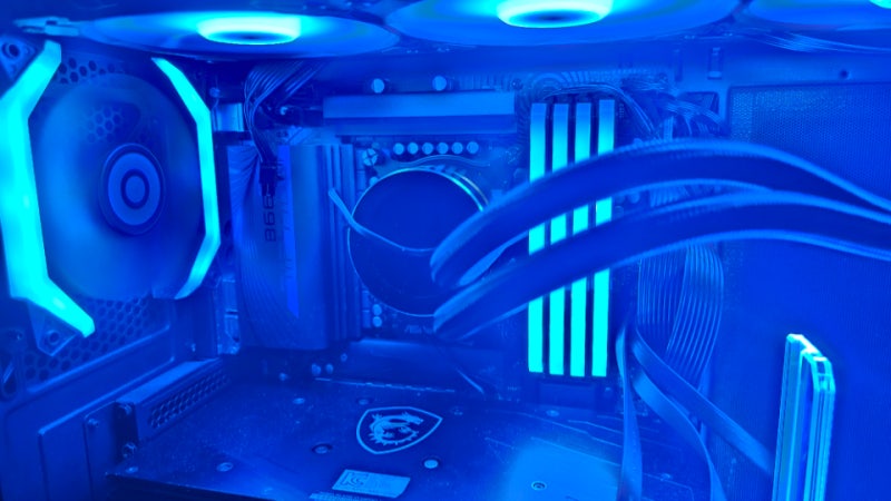 [내돈내산] 온도는 물론 사용량과 클럭까지 확인하는 CPU 수냉쿨러! darkFlash NEBULA DN-360D ARGB ...