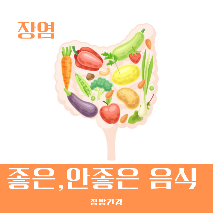 장염회복에좋은음식 및 장염에안좋은음식 알아보기