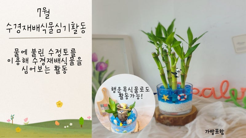 2025년 연간원예프로그램을 소개합니다 유치원원예체험활동 원예수업 원예키트 어린이집 유아 어린이 식물수업 꽃꽂이수업경기도